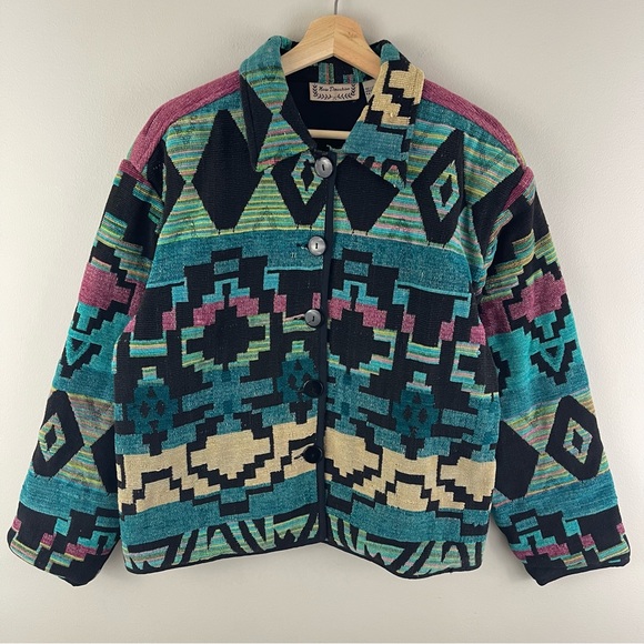 new directions | Jackets & Coats | New Direction Vintage 9s Multicolor ...